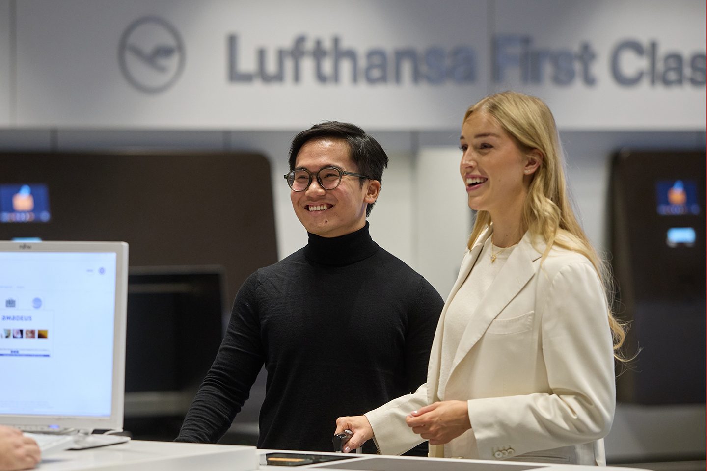 Lufthansa abre una nueva zona de Check-in exclusiva en el aeropuerto de ...