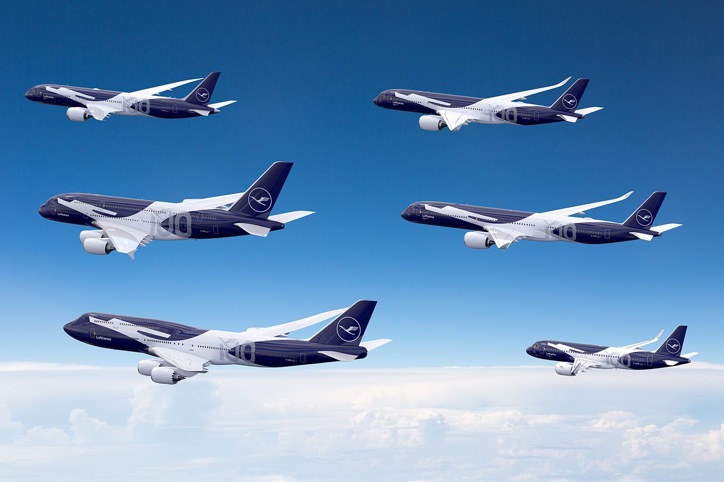 An anniversary fleet for Lufthansa | Lufthansa Group